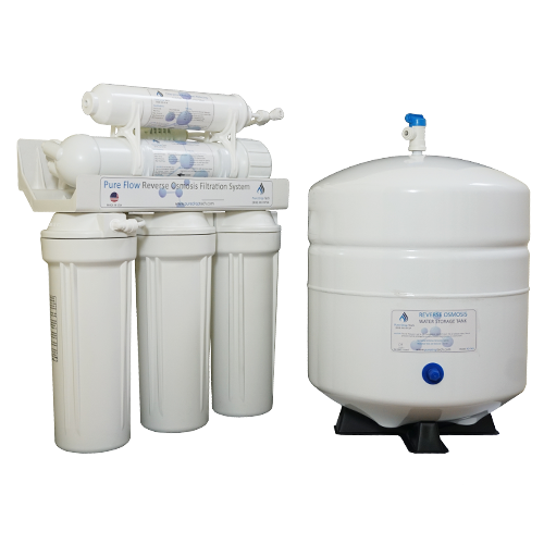 Pure Flow Reverse Osmosis System, 5 Stage Reverse Osmosis System - Pure ...